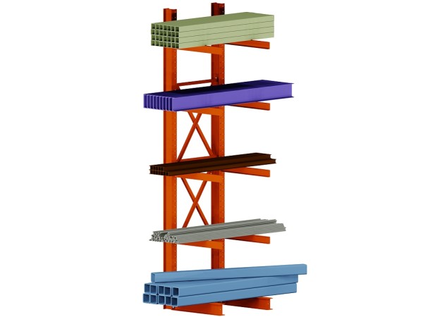 Cantilever Rack Medium-Heavy Duty Single Sided Starter Kit 18' to 22' - UPR