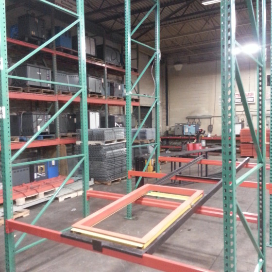 Used Pushback Racking - Last In First Out Racking System