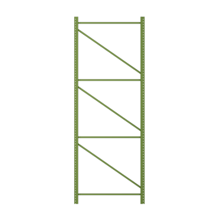 Wire Decking 42" Universal Double Waterfall 3 Channel - UPRUPR