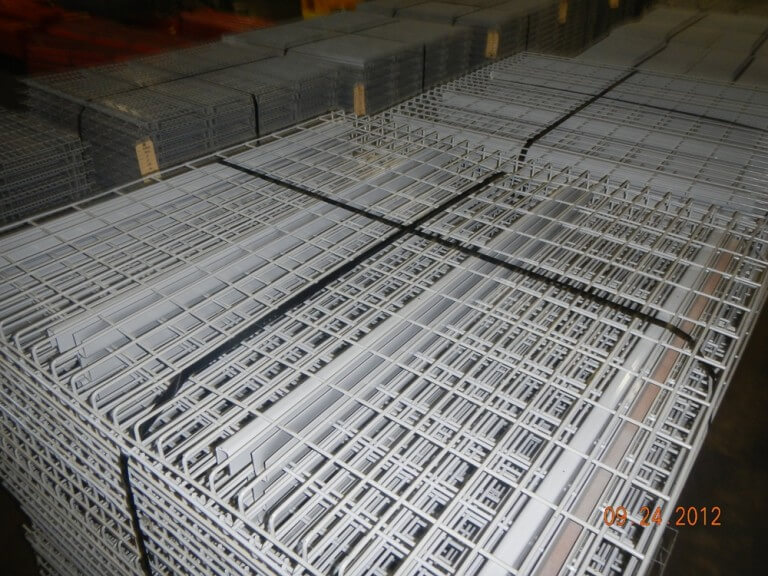 Used Wire Mesh Decking - 48" x 50" x 44 1/4" - UPR