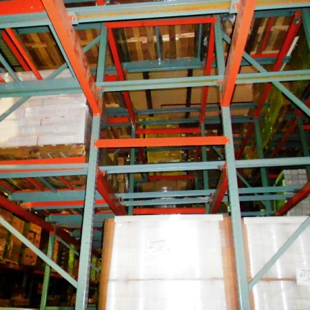 Used Pushback Racking - Last In First Out Racking System