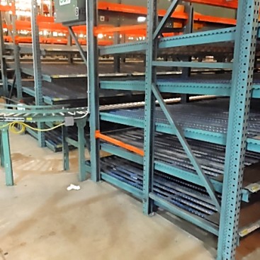 Used Pallet Rack Uprights For Sale - Like New Quality - Used-palletrack.com