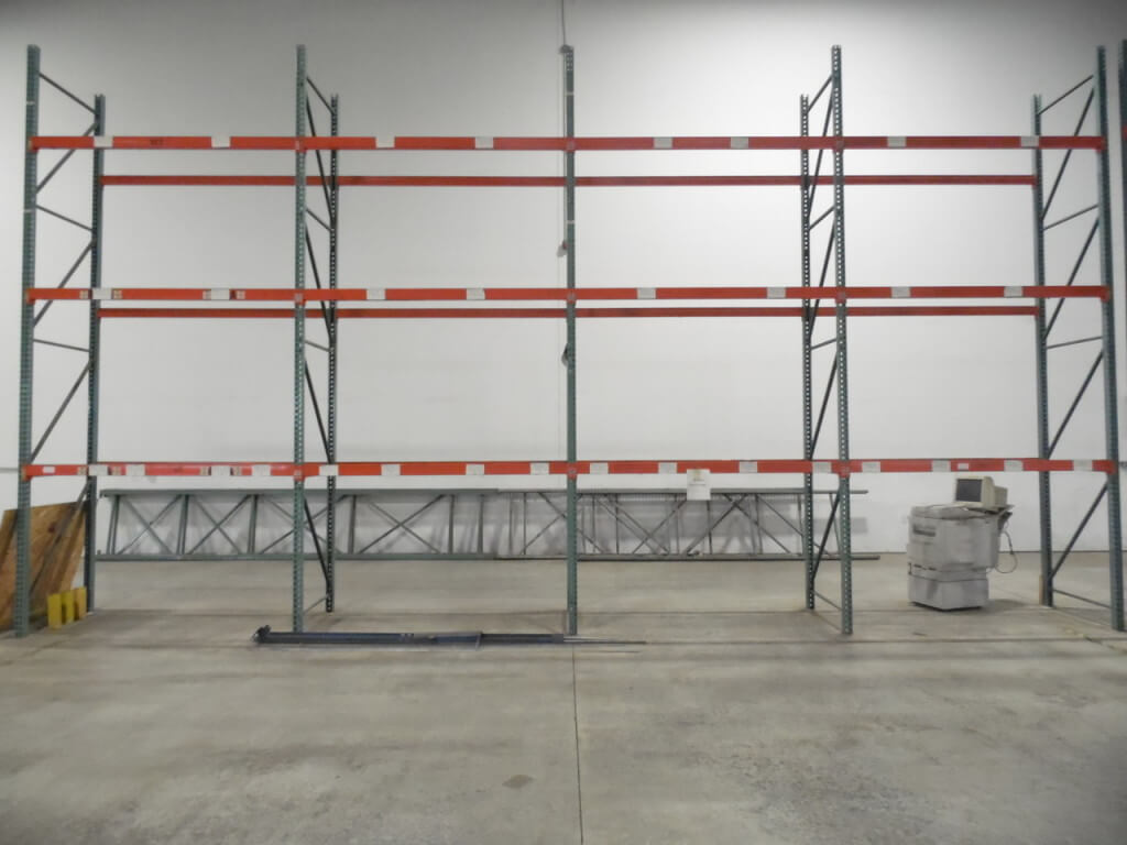 Used Pallet Rack Teardrop Upright - 42" x 18' - 10314 - UPR