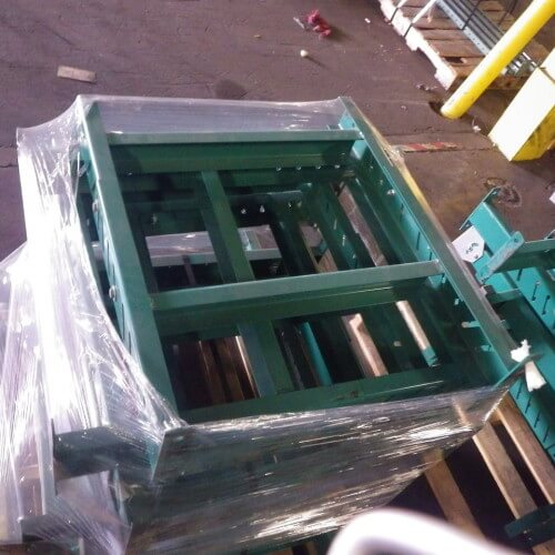 Used Pallet Rack Teardrop Upright - 42" x 12' - 7314 - UPR